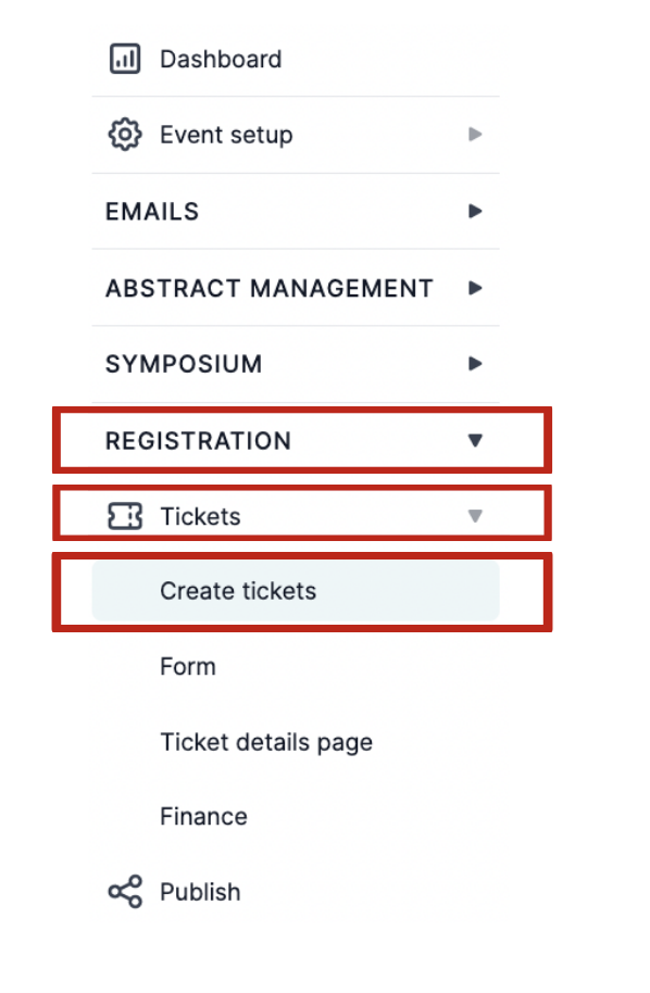 How to create your delegate registration tickets for your event